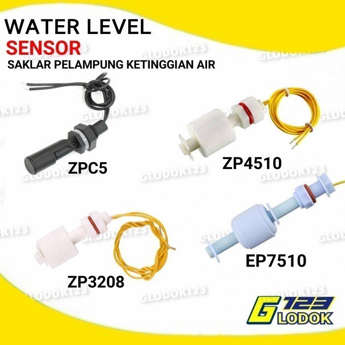 Jual Water Level Float Sensor Switch Saklar Pelampung Ketinggian Air ...